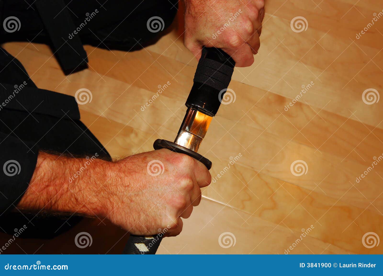 Man Pulling Sword stock photo. Image of longsword, culture - 3841900