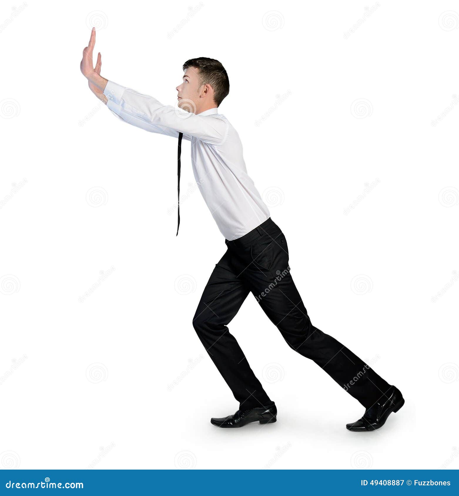 Man push something stock image. Image of determination - 49408887 Man push something stock image. Image of determination - 49408887