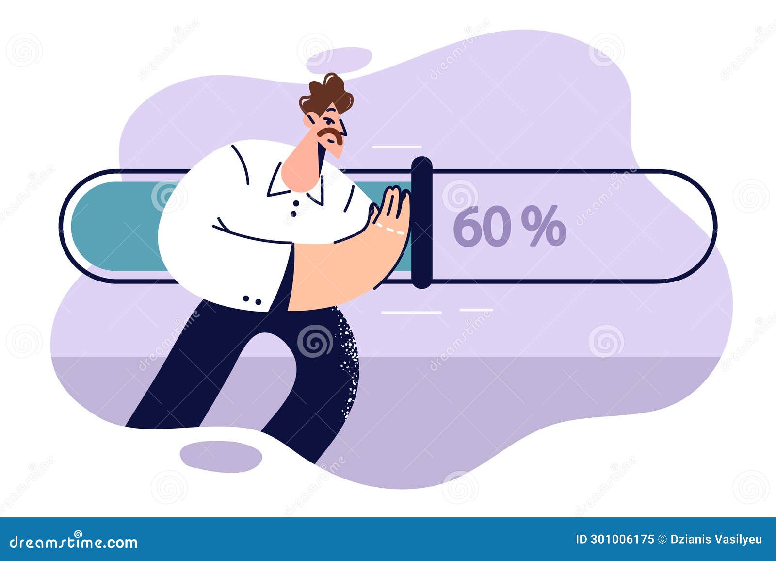 Slow Productivity Landing Page Template Set. Unproductive Business ...