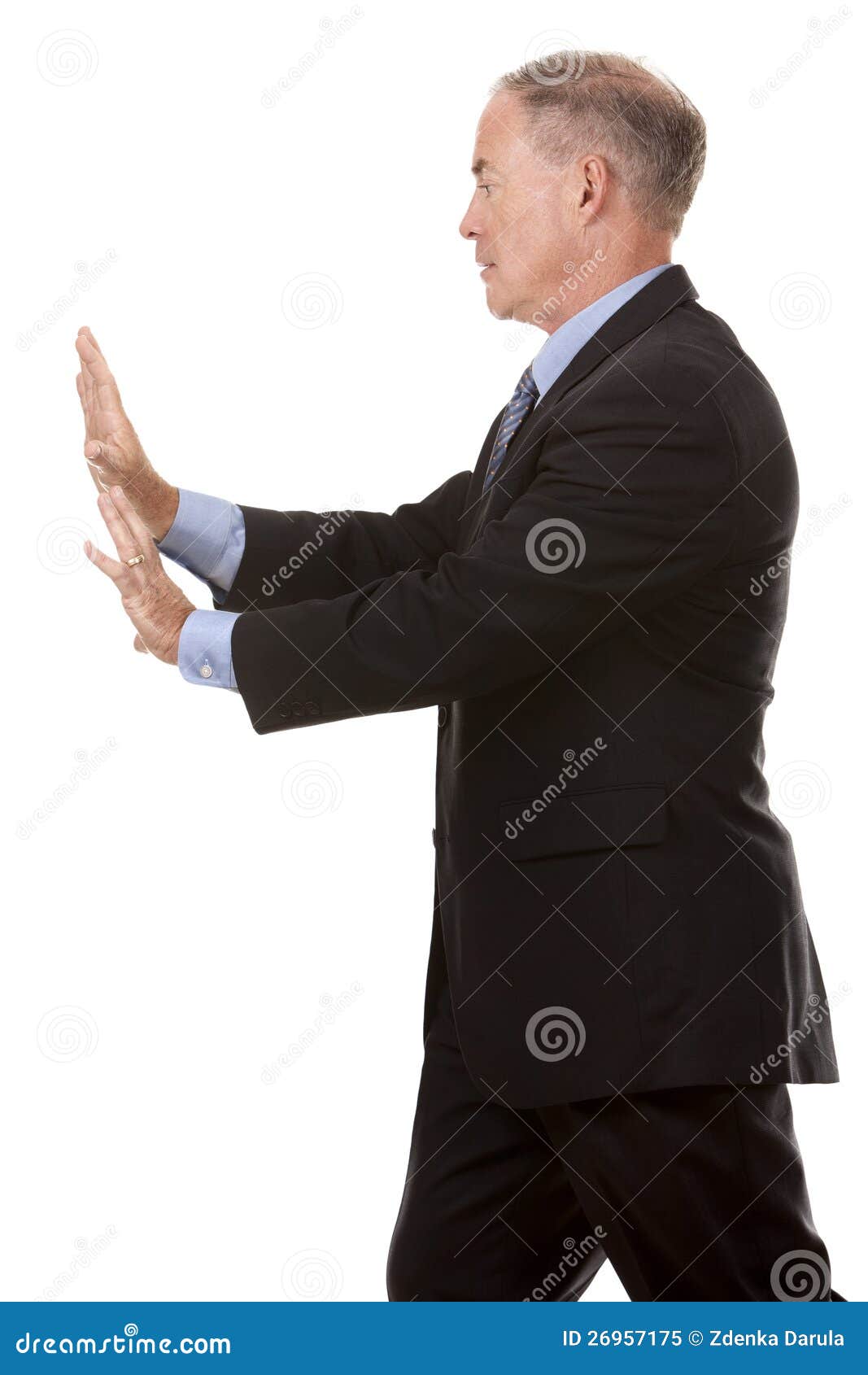 Man pushing an object stock image. Image of hand, male - 26957175