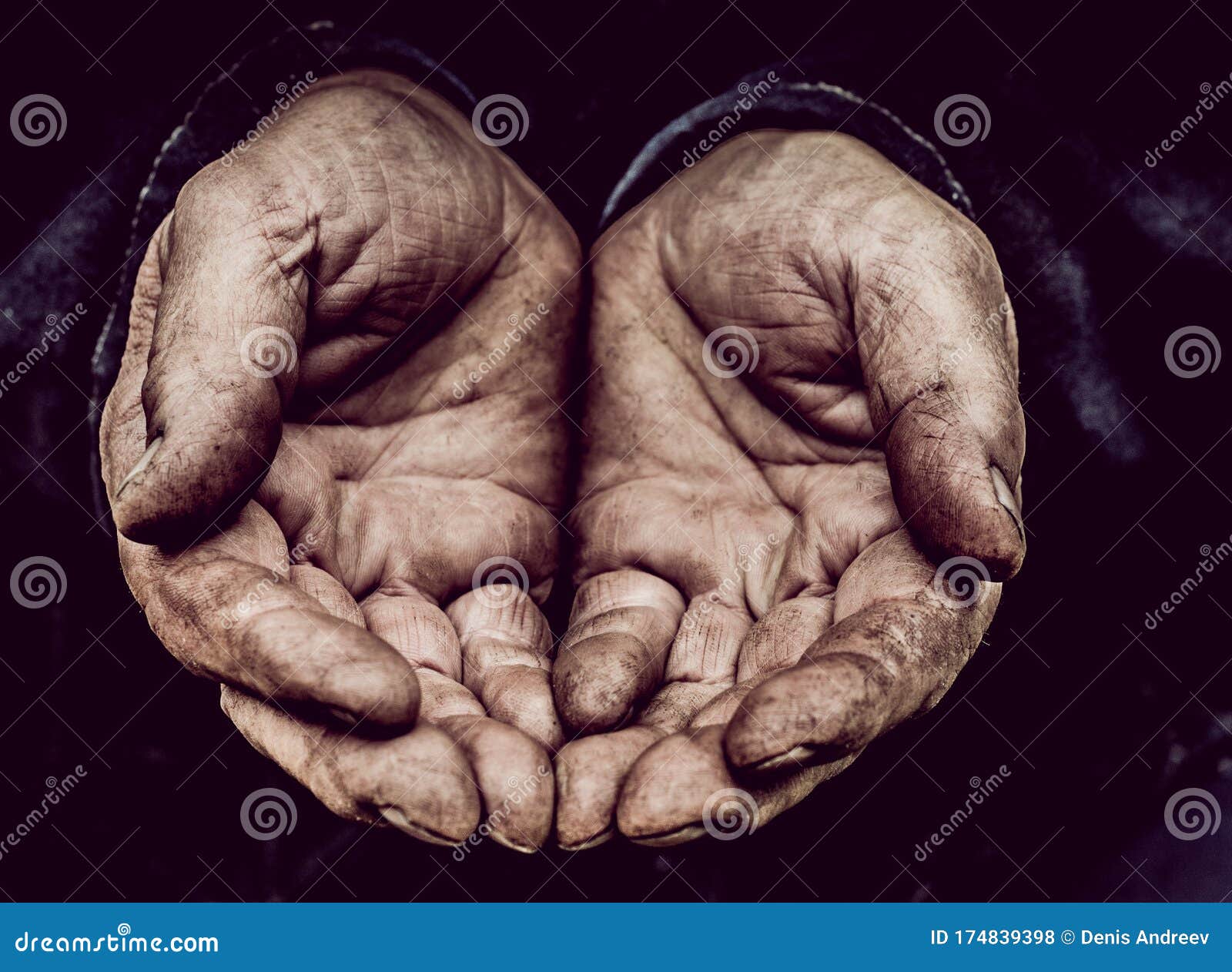Working men`s hands stock photo. Image of services, bowl - 174839398