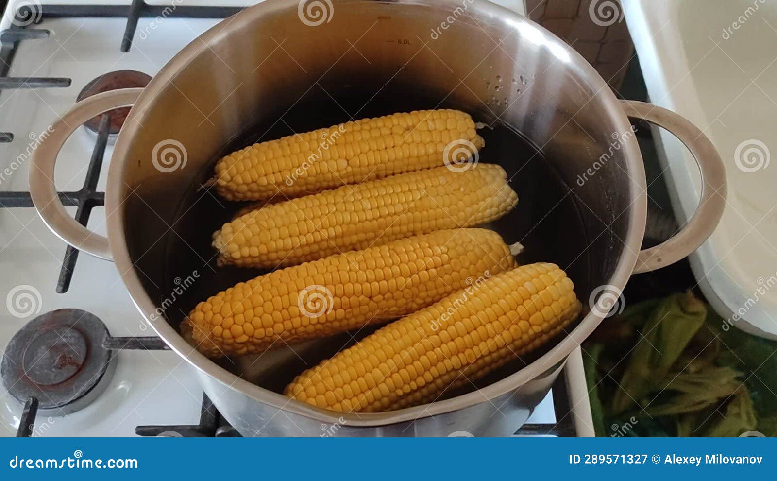Man Puts Corn in a Cooking Pot Stock Video - Video of corn, dinner ...