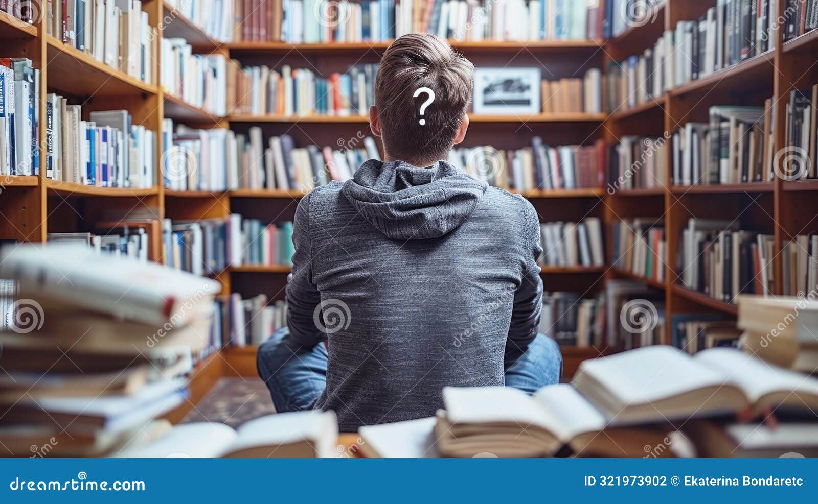 The Man is Puzzled, Looking for Answers To Questions. Puzzle, Riddle ...