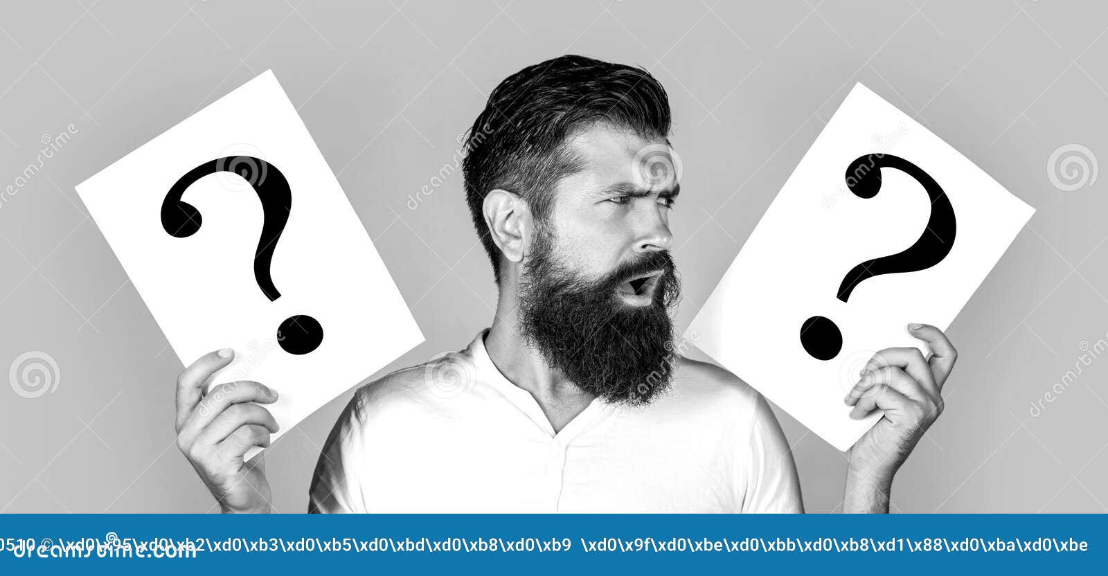 Man Question. Male with Question Marks. Getting Answers. Question Mark ...