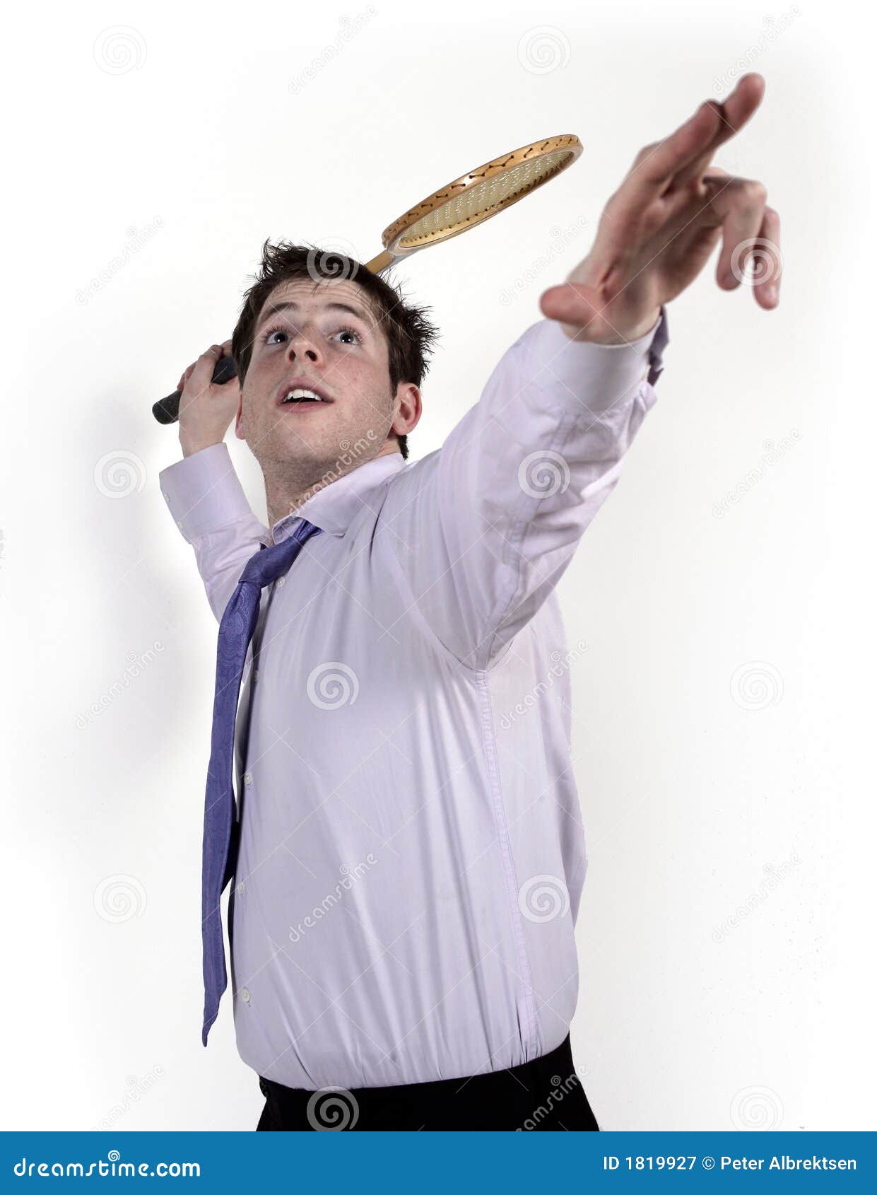 Man with racket stock image. Image of squash, wood, male - 1819927