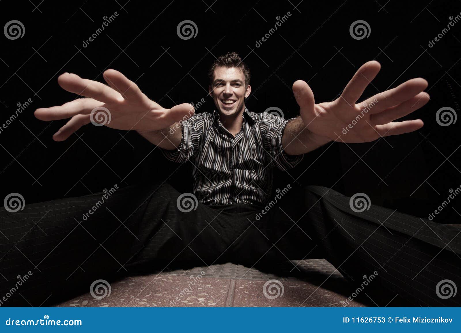 Reaching Out Both Hand