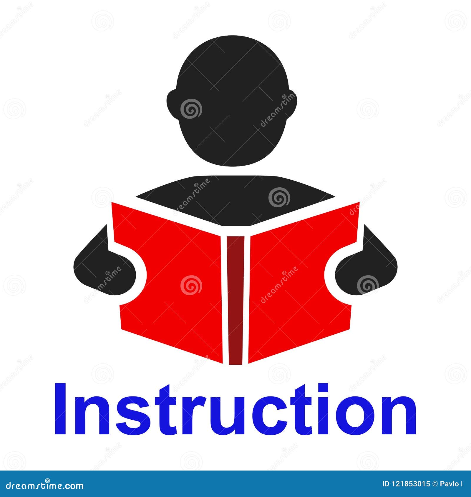 Man Read A Book Simple Icon. Education Symbol. Instruction Manual Icon ... Man Read A Book Simple Icon. Education Symbol. Instruction Manual Icon ...