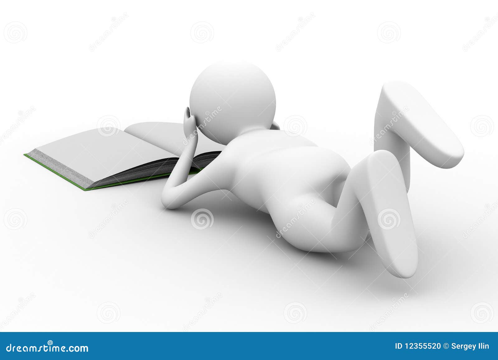 Man Read A Book Simple Icon. Education Symbol. Instruction Manual Icon ...