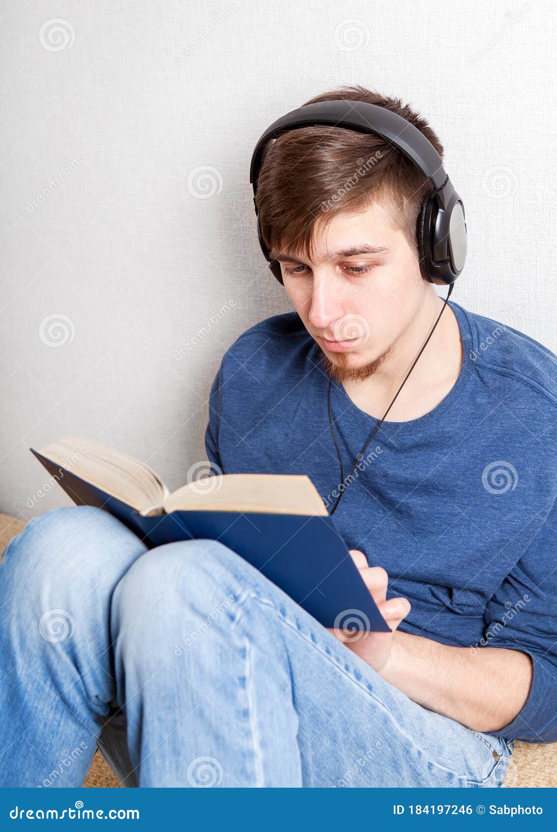 Man read a Book stock photo. Image of male, face, culture - 184197246