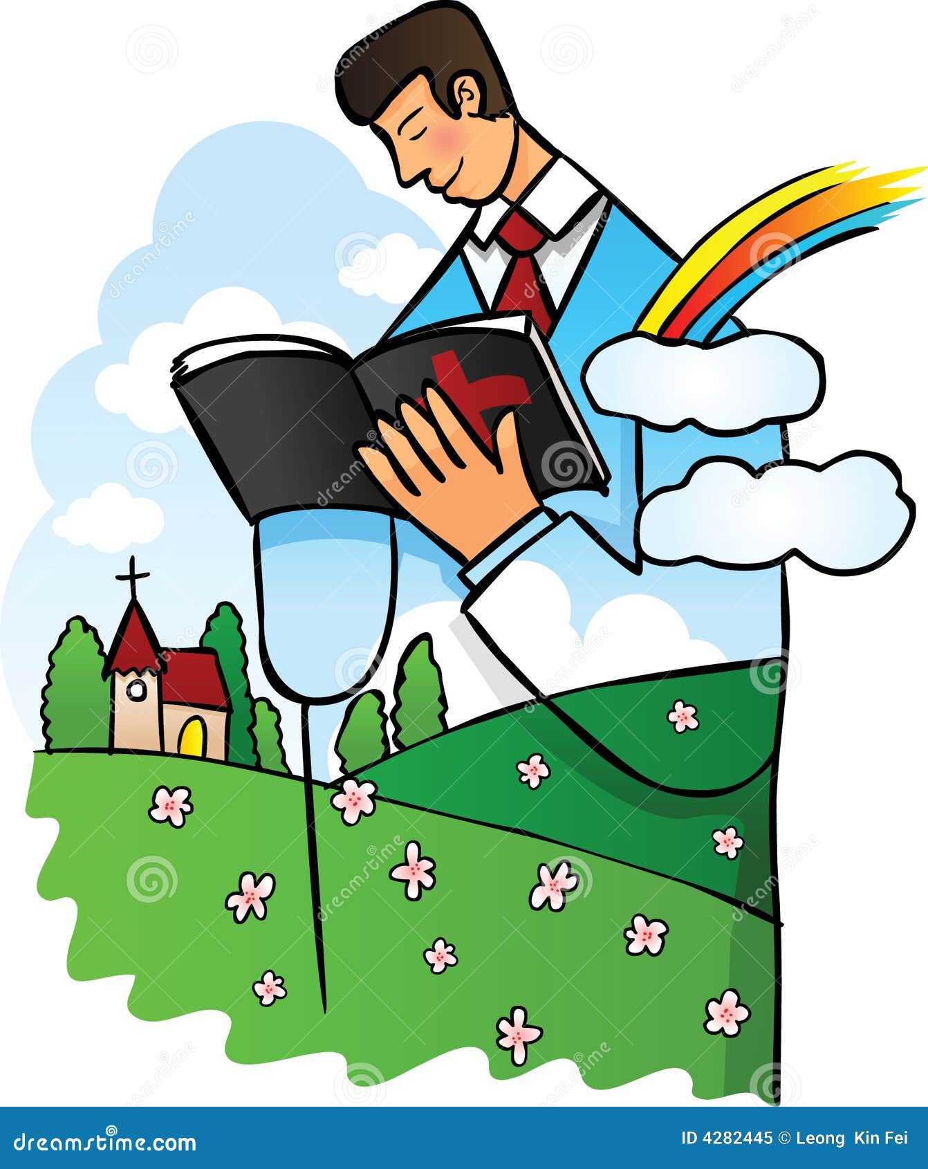 Bible Man Clipart