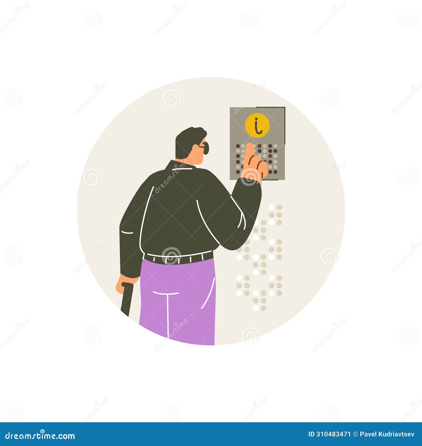 Pointer For Reading The Torah. Vector Drawing | CartoonDealer.com #99805531