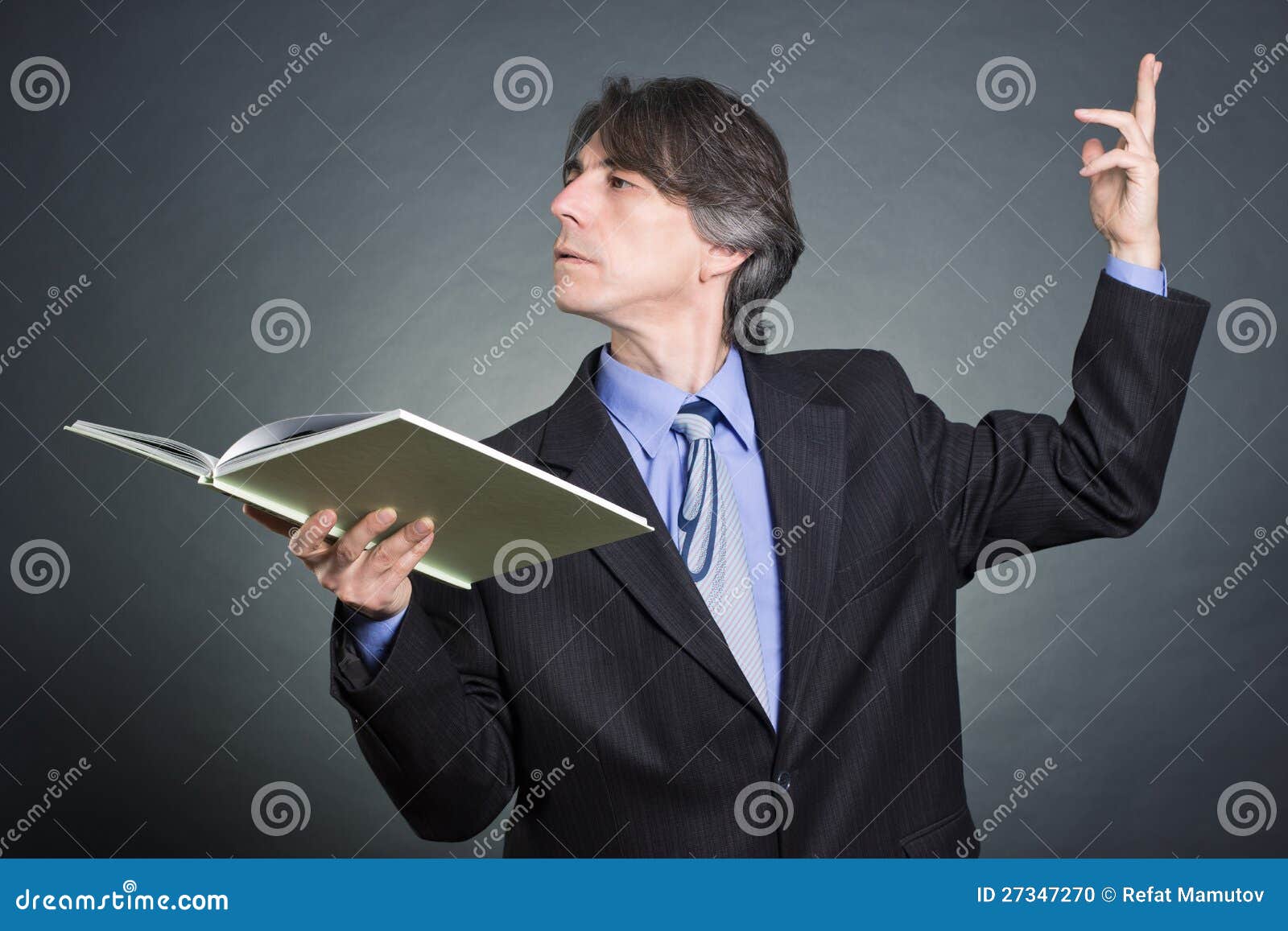 A man reads a book stock photo. Image of study, learn - 27347270