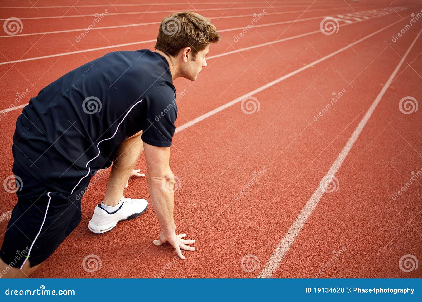 Man ready stock photo. Image of fast, male, exercise - 19134628