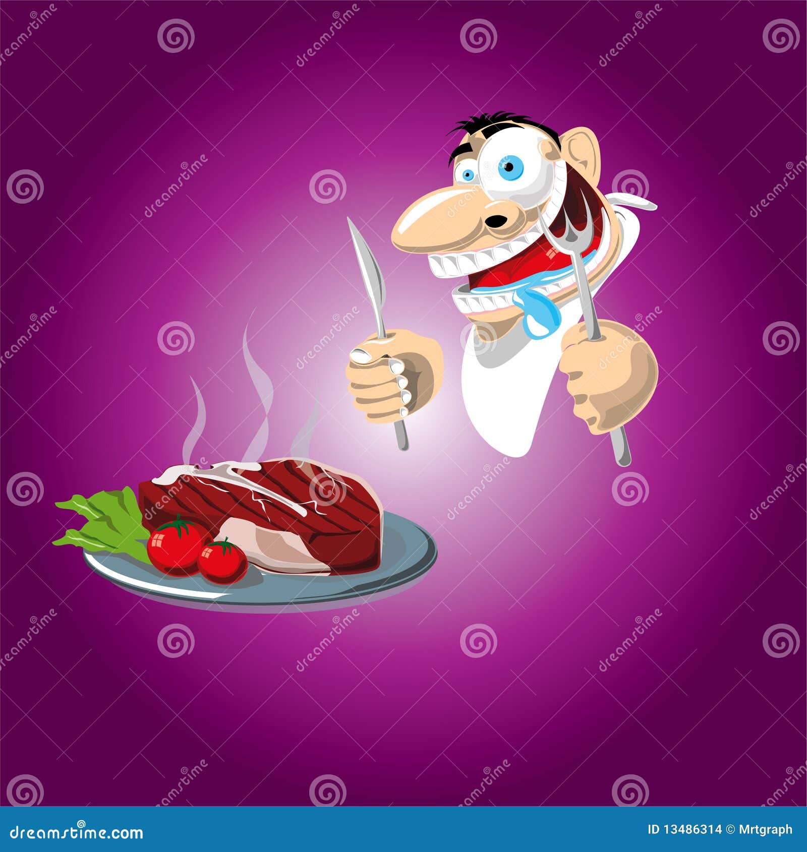 Roast Beef Dining Logo Design Inspiration. Royalty-Free Stock ...