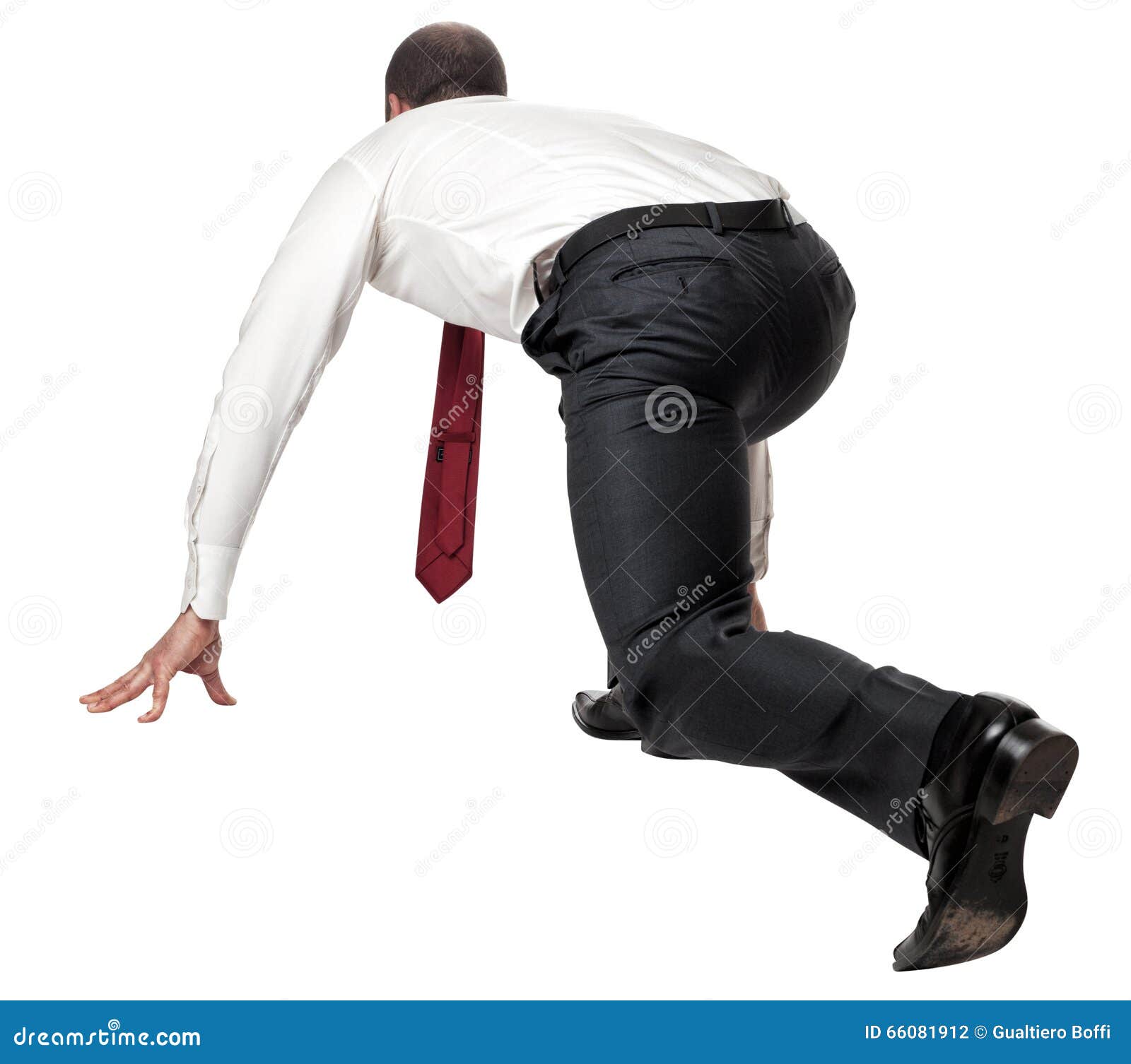 Man ready to start stock photo. Image of trousers, competition - 66081912