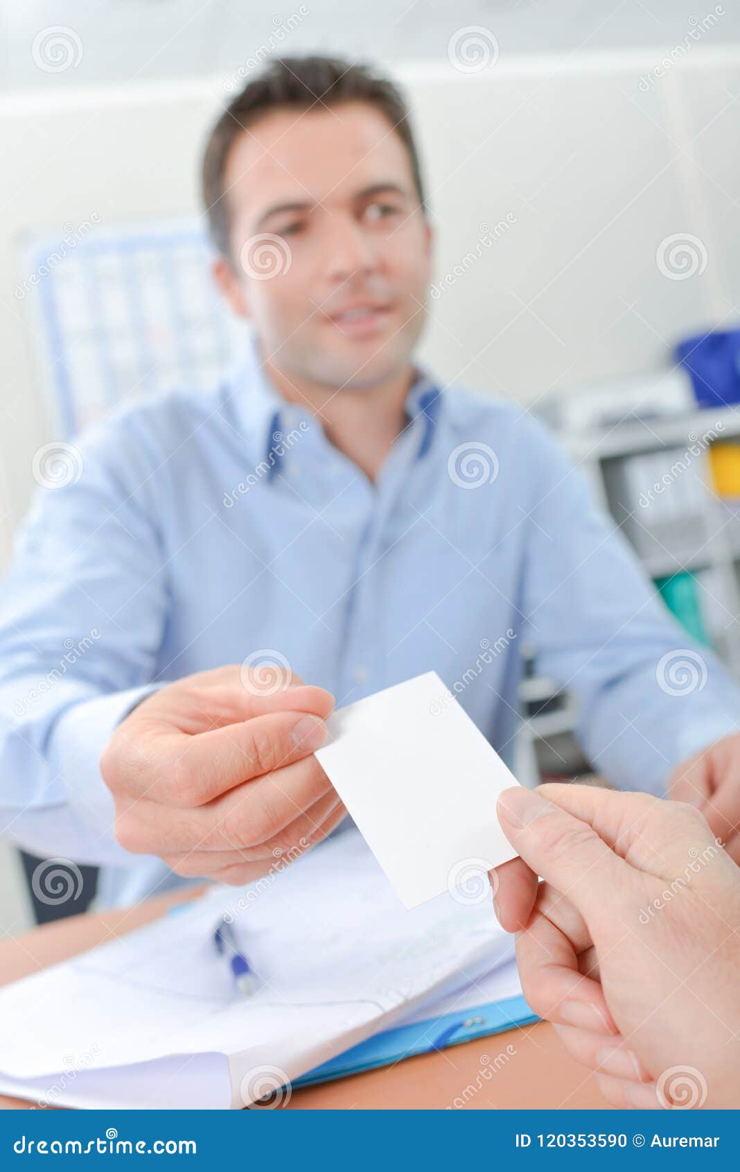 Man recieving a check stock photo. Image of purchase - 120353590