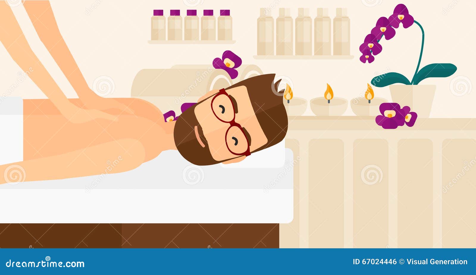Clipart Man Massage