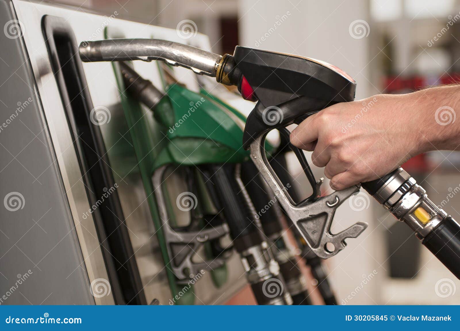 Refueling stock image. Image of dispenser, motor, diesel - 30205845