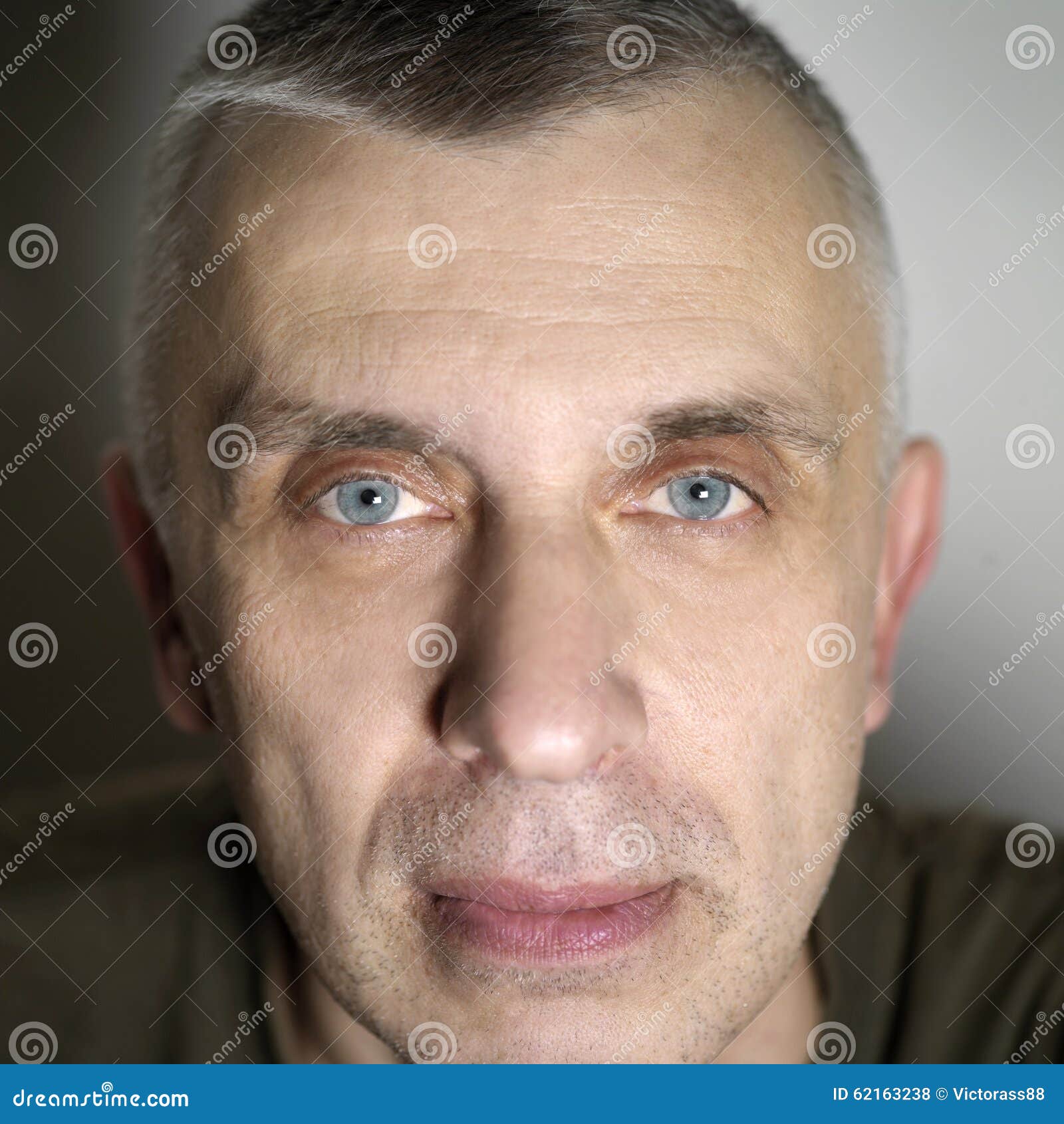 Relaxed Face Shot Of Woman Meditating. Royalty-Free Stock Photo ...