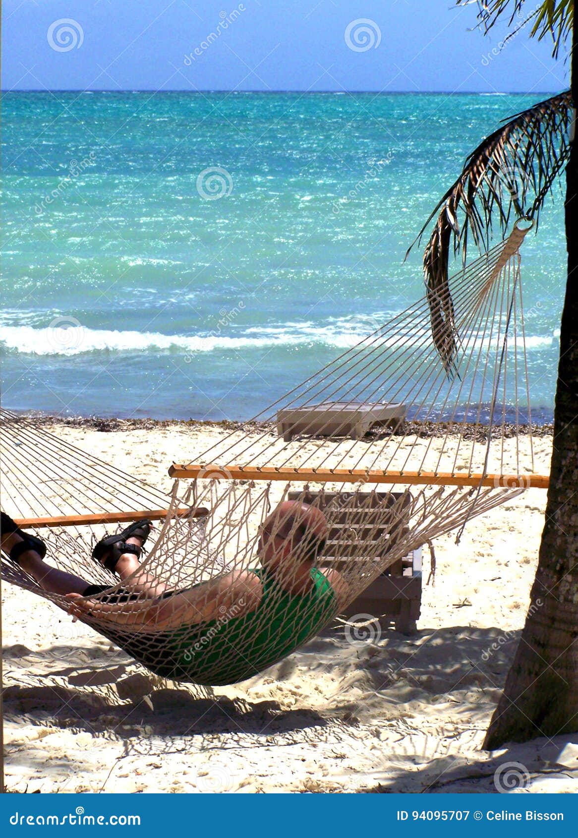 Man Relaxing in a Hammock-Stock Photos Stock Image - Image of peaceful ...