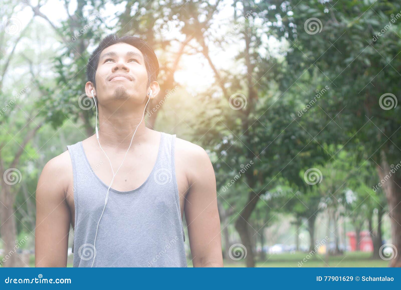 Man Relaxing while Listening Music Stock Image - Image of relax, woman ...