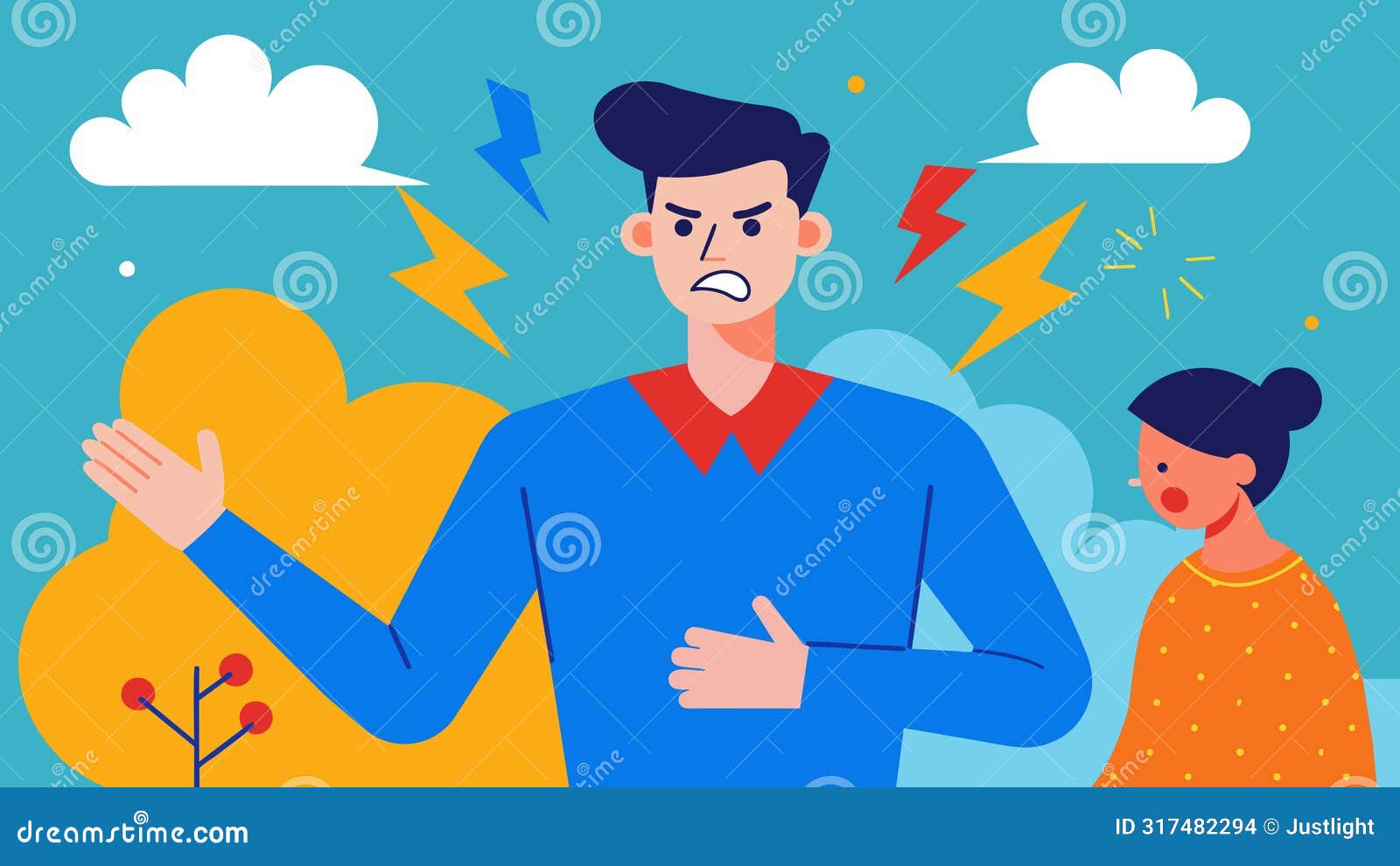 A Man Remains Calm and Collected during a Heated Argument Using Logic ...