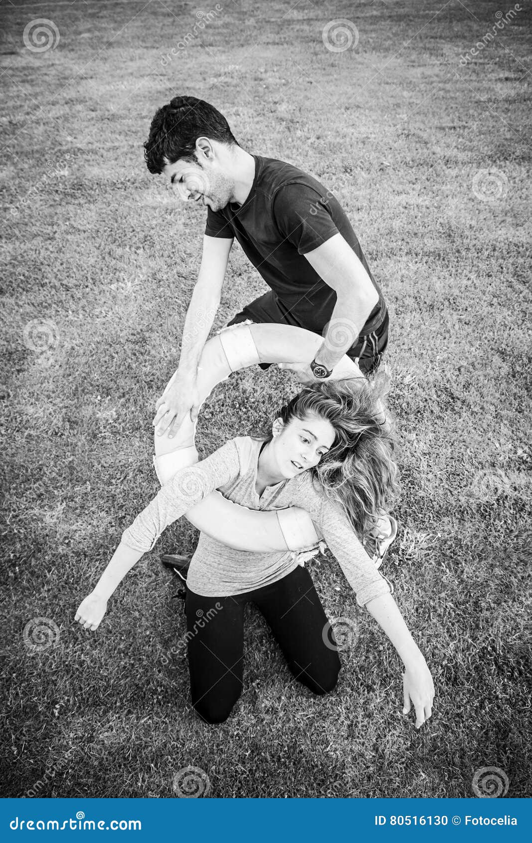 Man rescuing girl stock photo. Image of hazardous, despair - 80516130