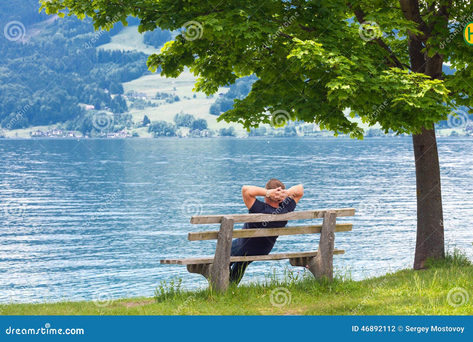 Man resting stock photo. Image of relaxing, solitude - 46892112