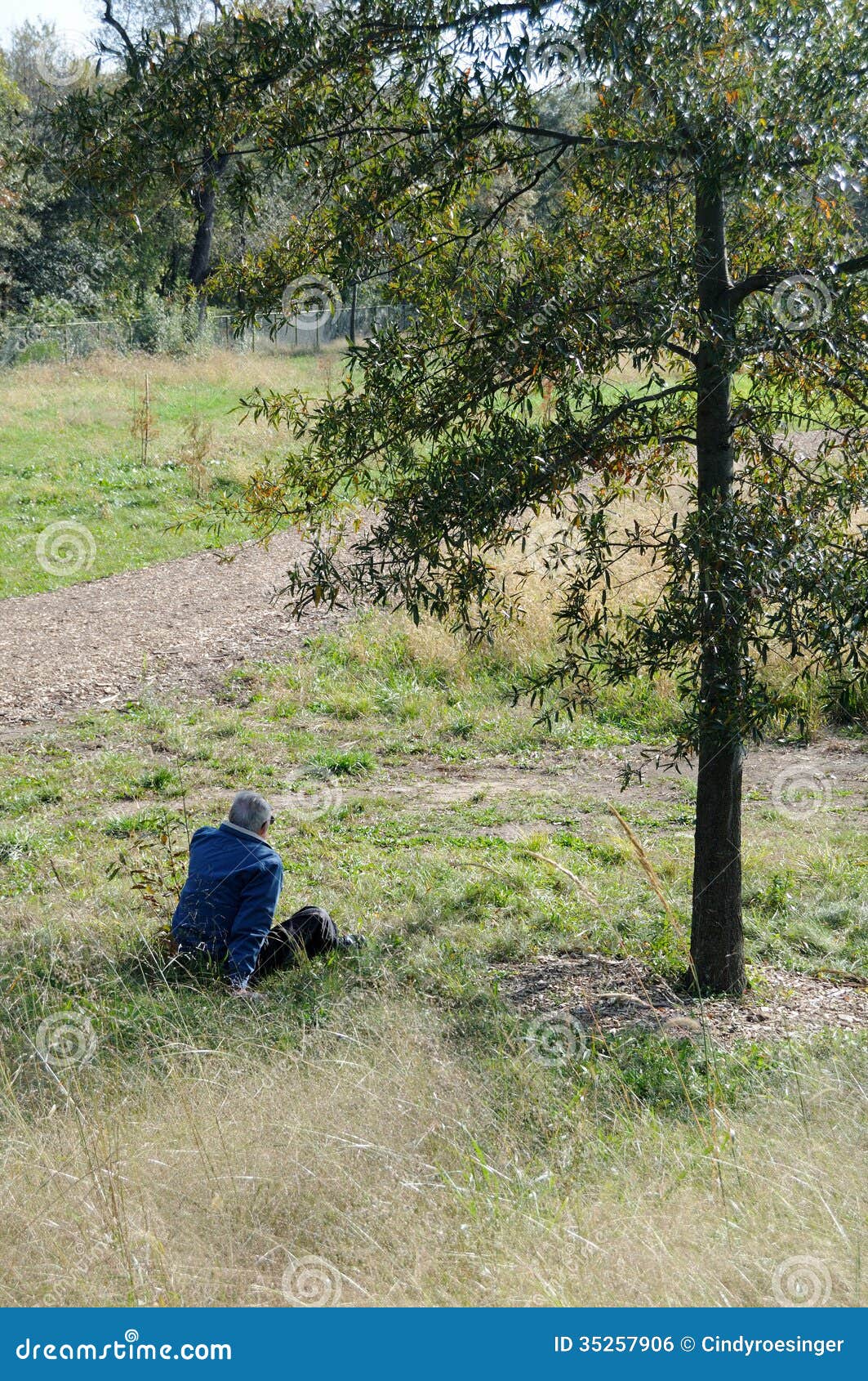 Man Resting stock photo. Image of rest, elderly, thoughtful - 35257906