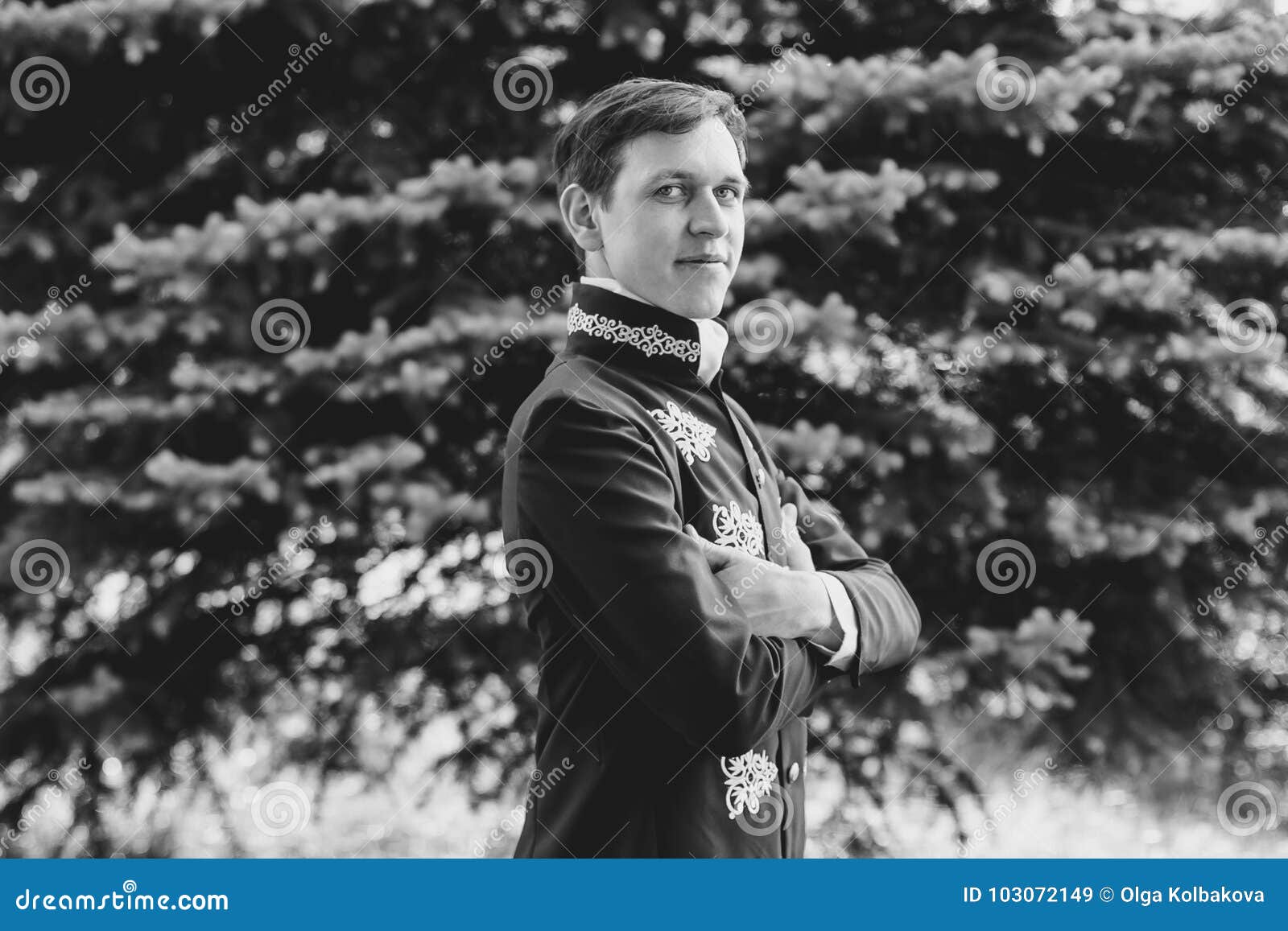 Man in retro uniform stock image. Image of accommodations - 103072149