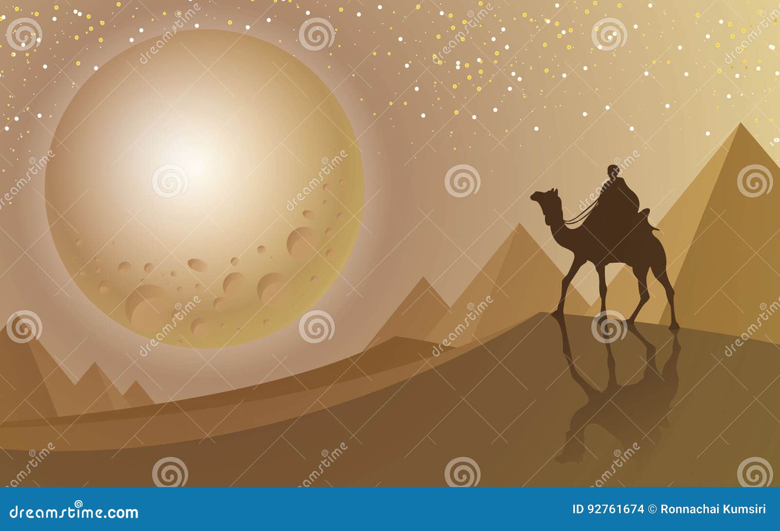 Camel In Full Growth. Mammal, Family Camelids, Group Cloven-hoofed ...