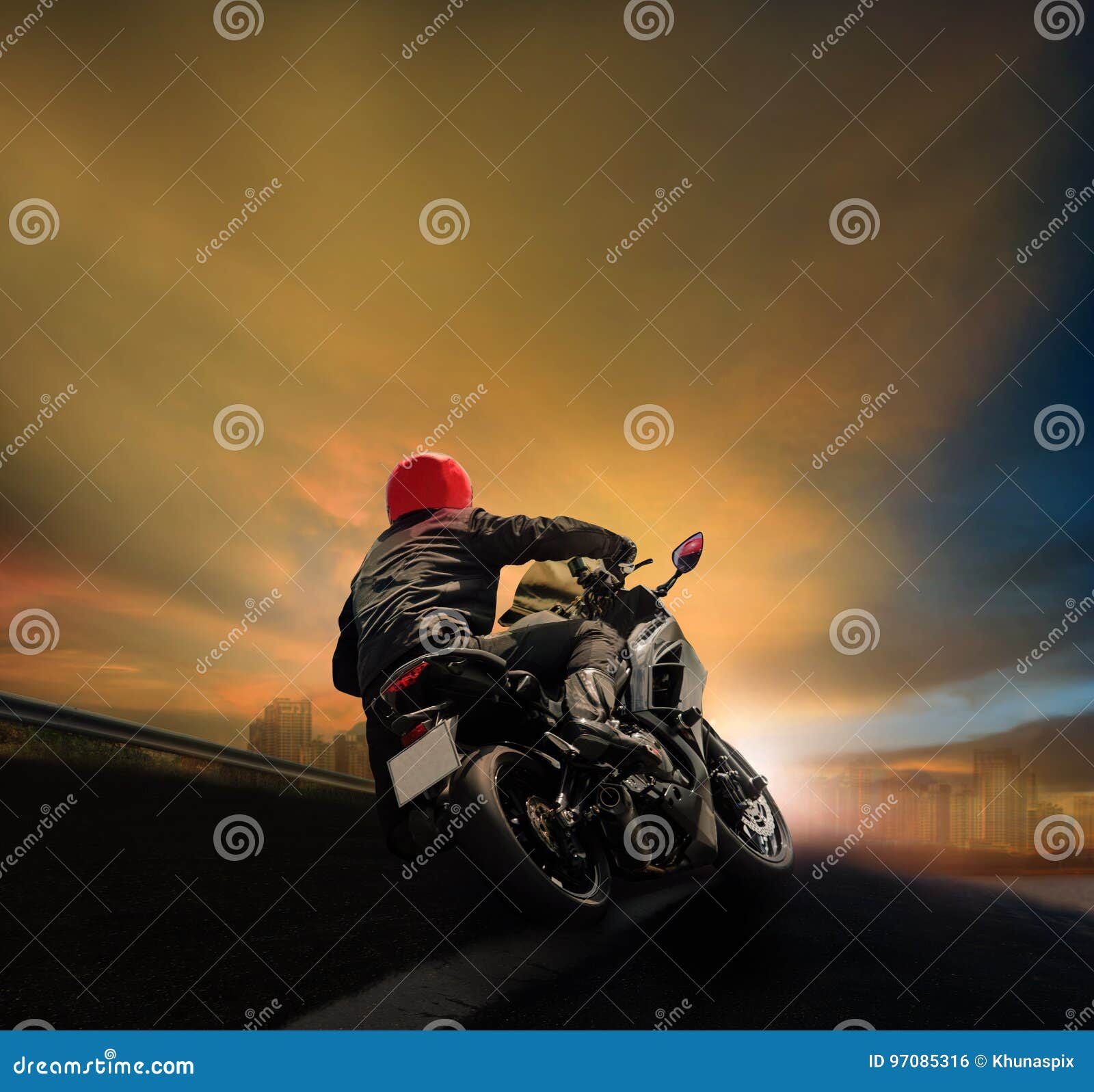 A Man Riding A Motorcycle With A Sidecar Got Stuck On The Road In ...