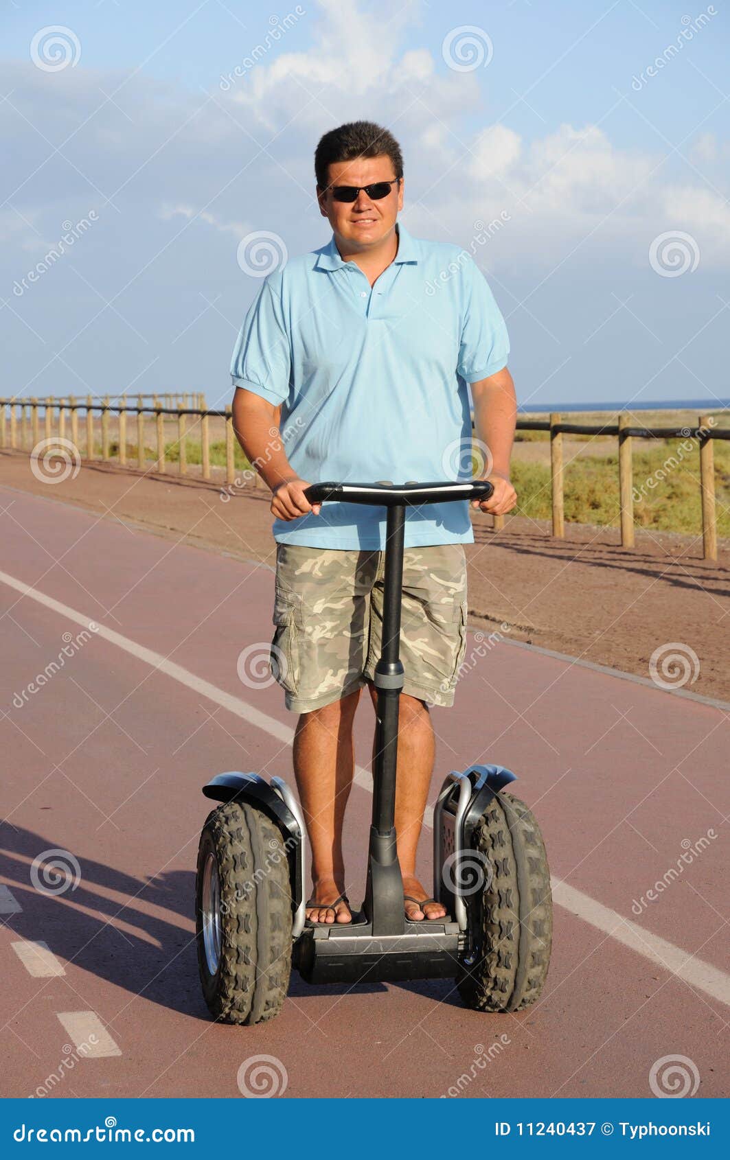 Man riding segway stock image. Image of male, driving - 11240437