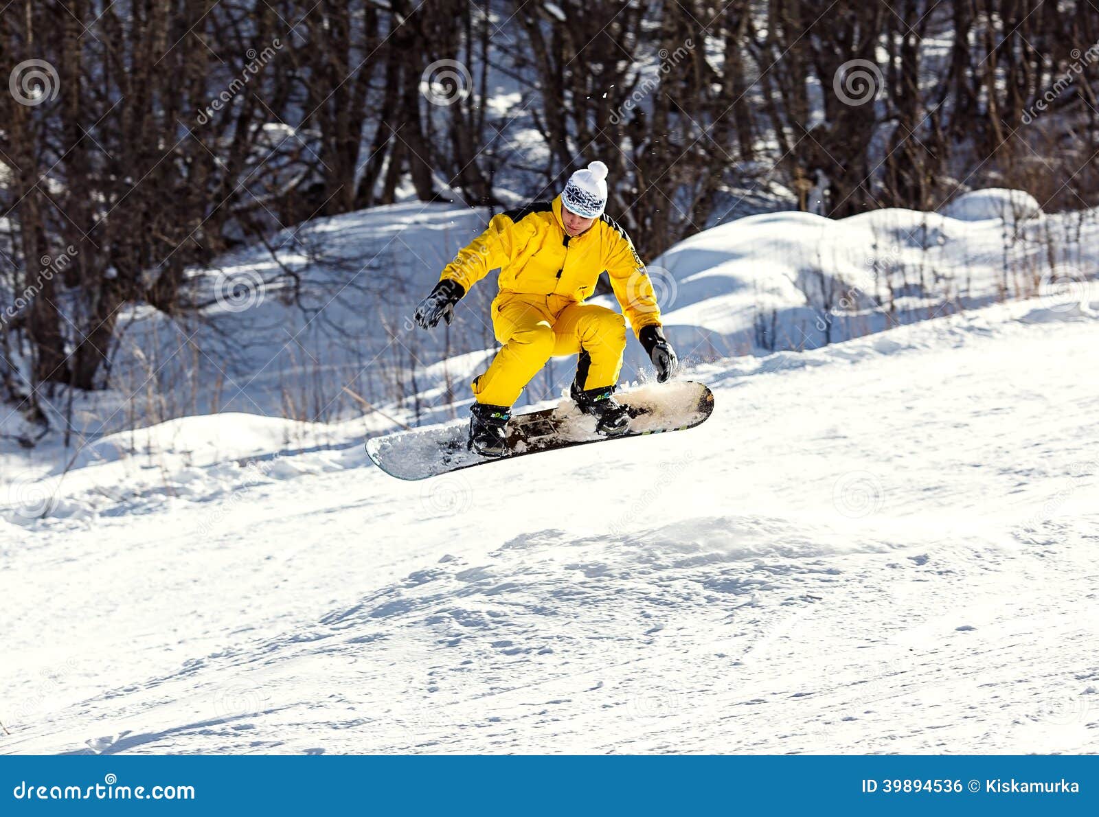 A man riding a snowboard stock photo. Image of suit, tsei - 39894536