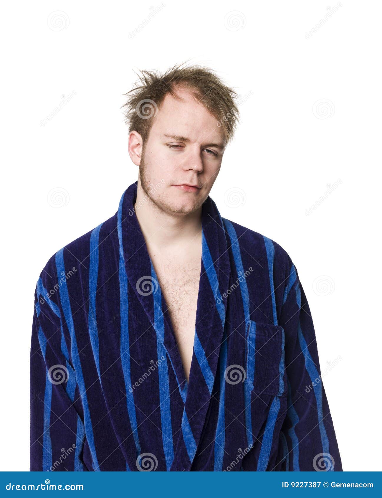 Man in a robe stock image. Image of white, male, robe - 9227387