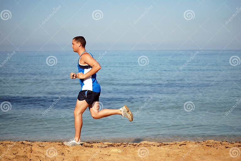 Man running stock image. Image of young, running, action - 10805379