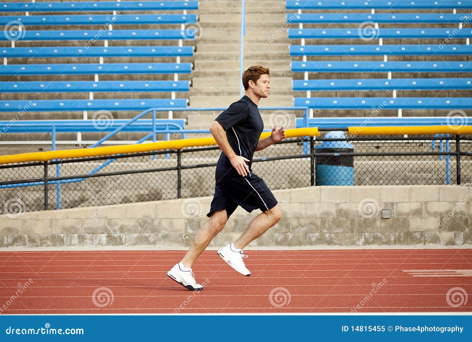 Man running stock image. Image of freedom, outside, lifestyle - 14815455