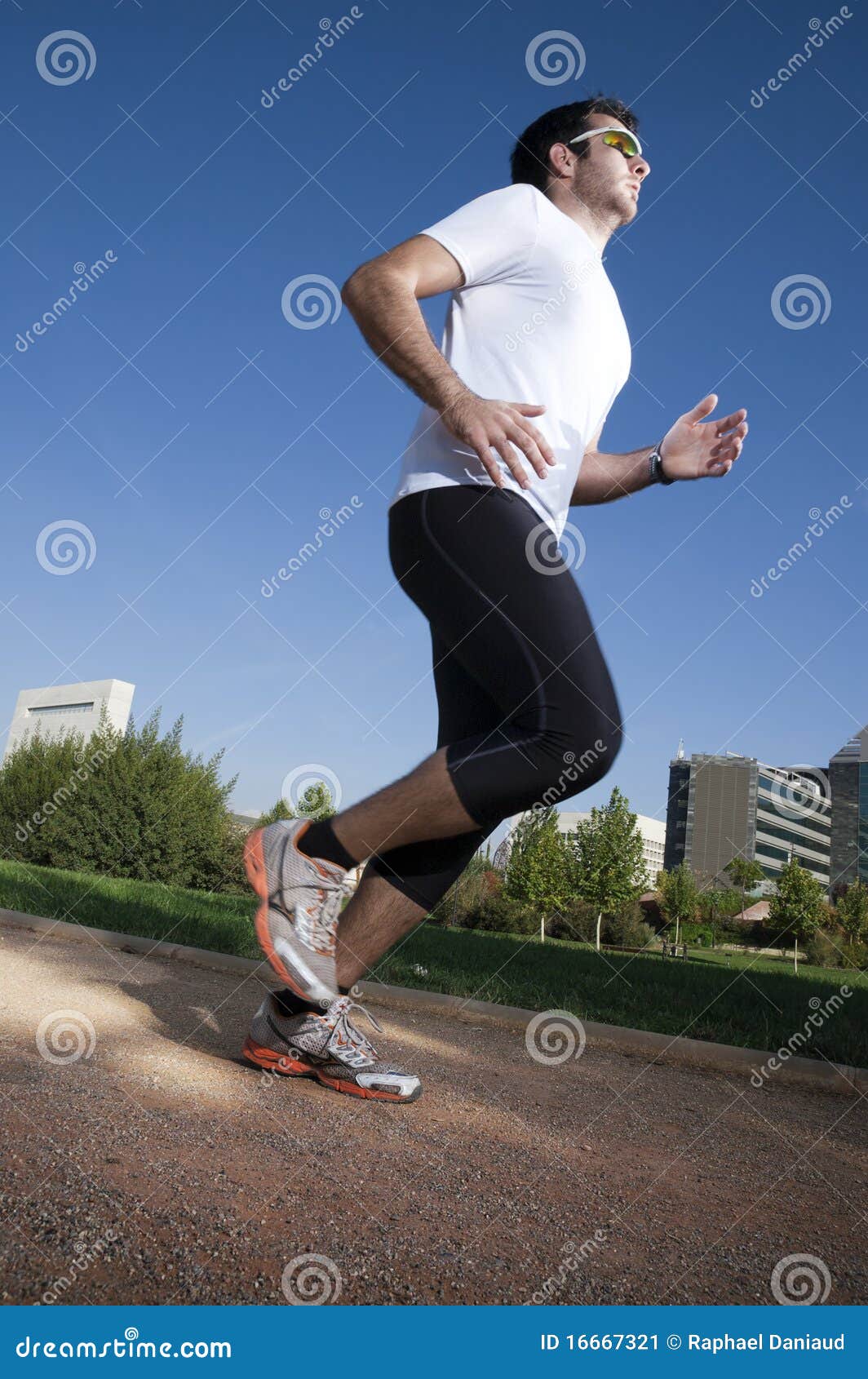 Man running stock image. Image of runner, exercise, caucasian - 16667321
