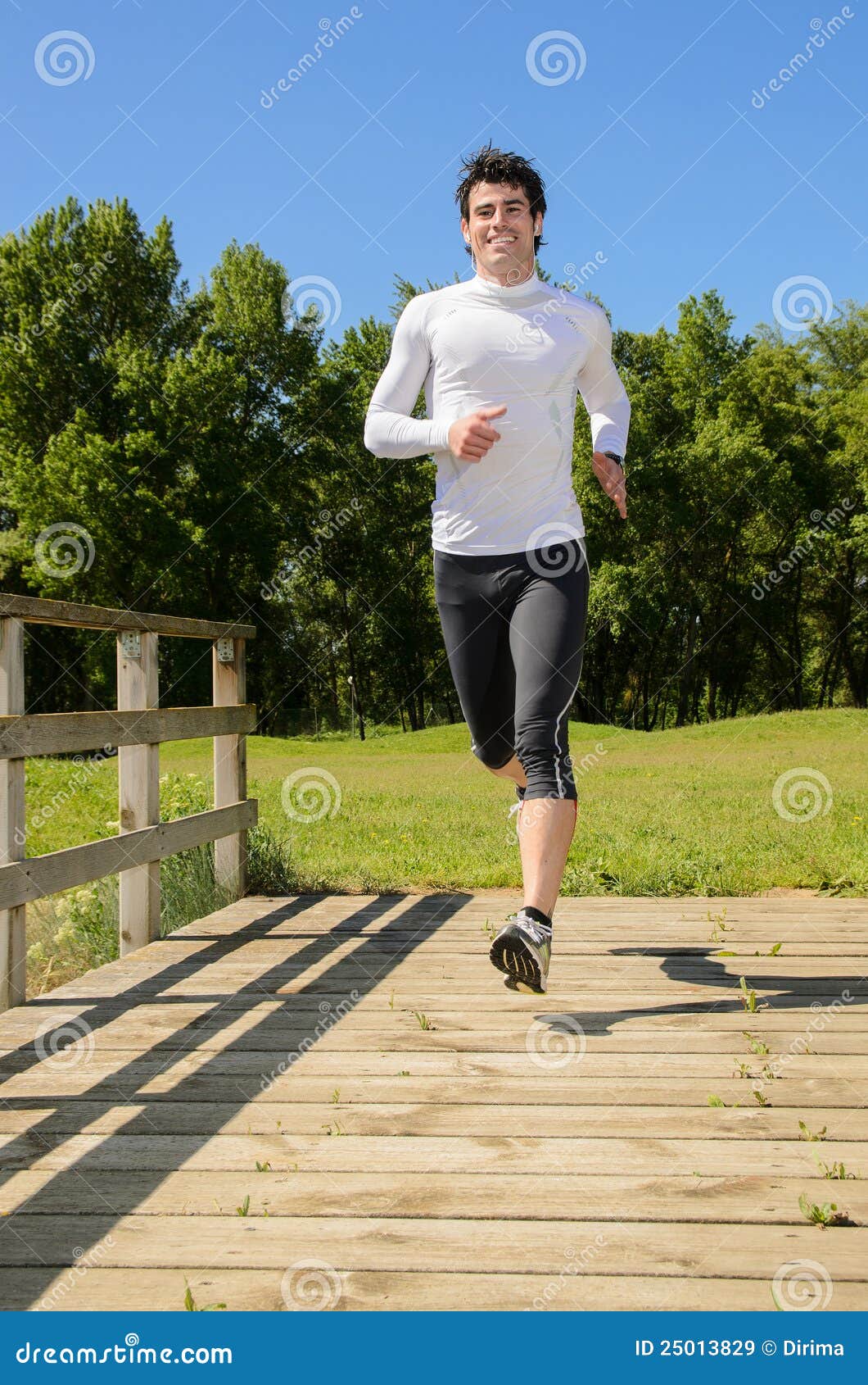 Man Running stock image. Image of caucasian, sportsman - 25013829