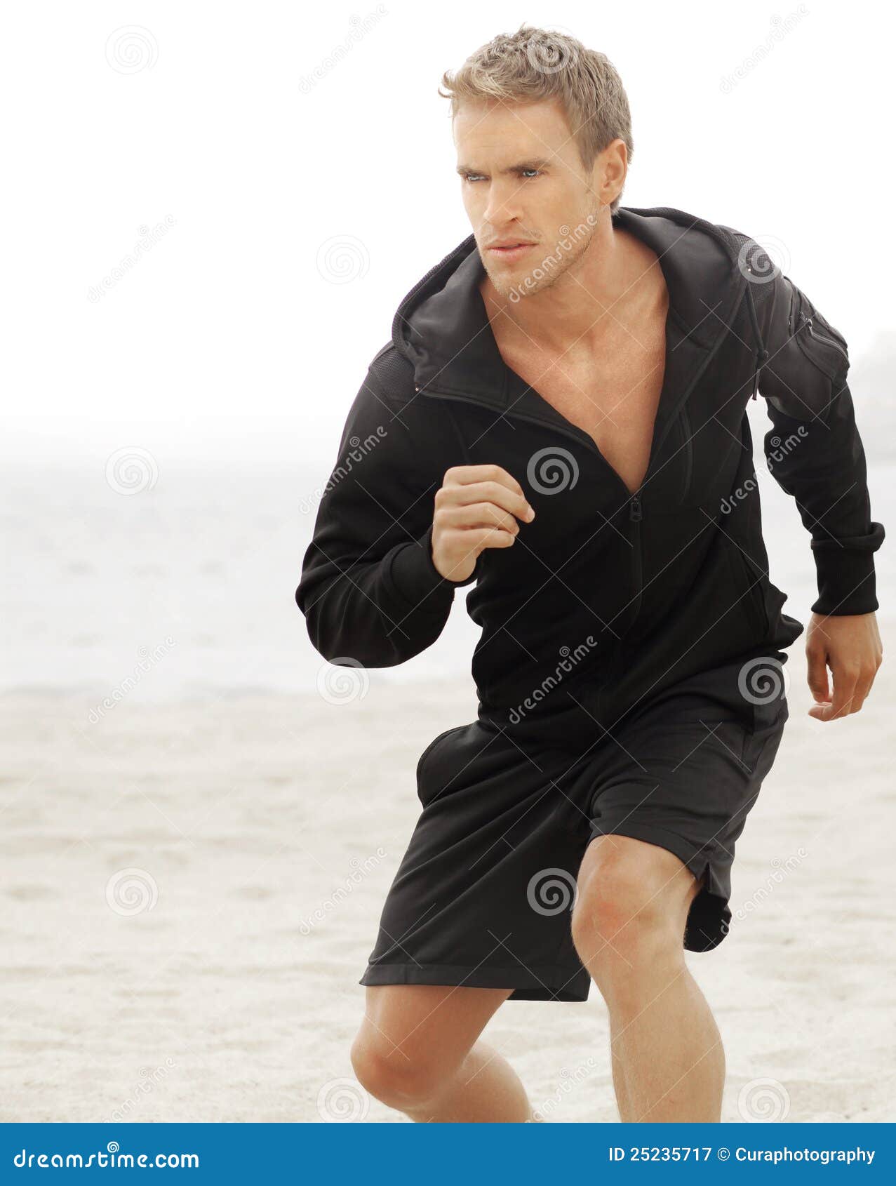 Man running stock image. Image of health, movement, workout - 25235717