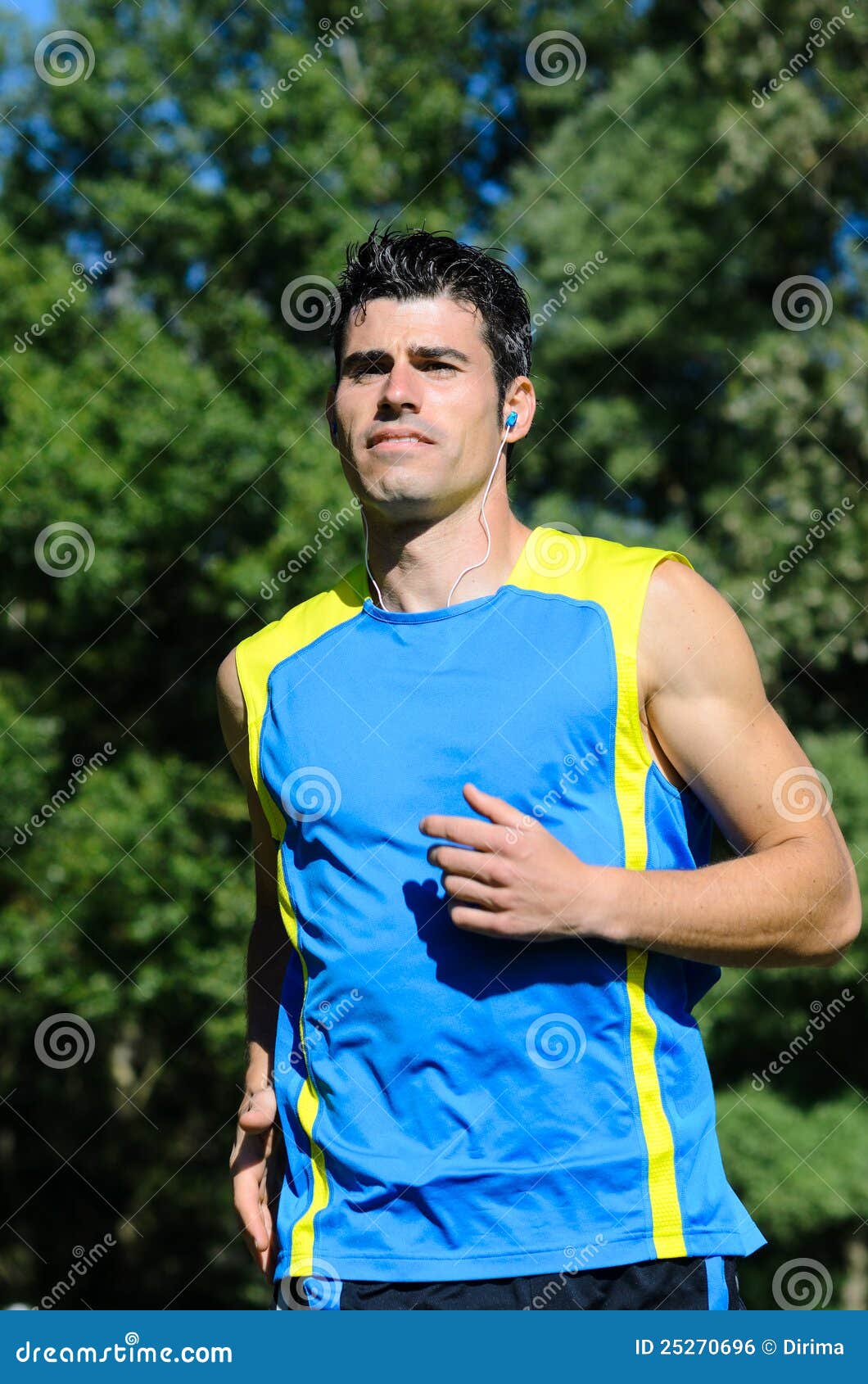 Man Running stock photo. Image of healthy, vigor, sport - 25270696