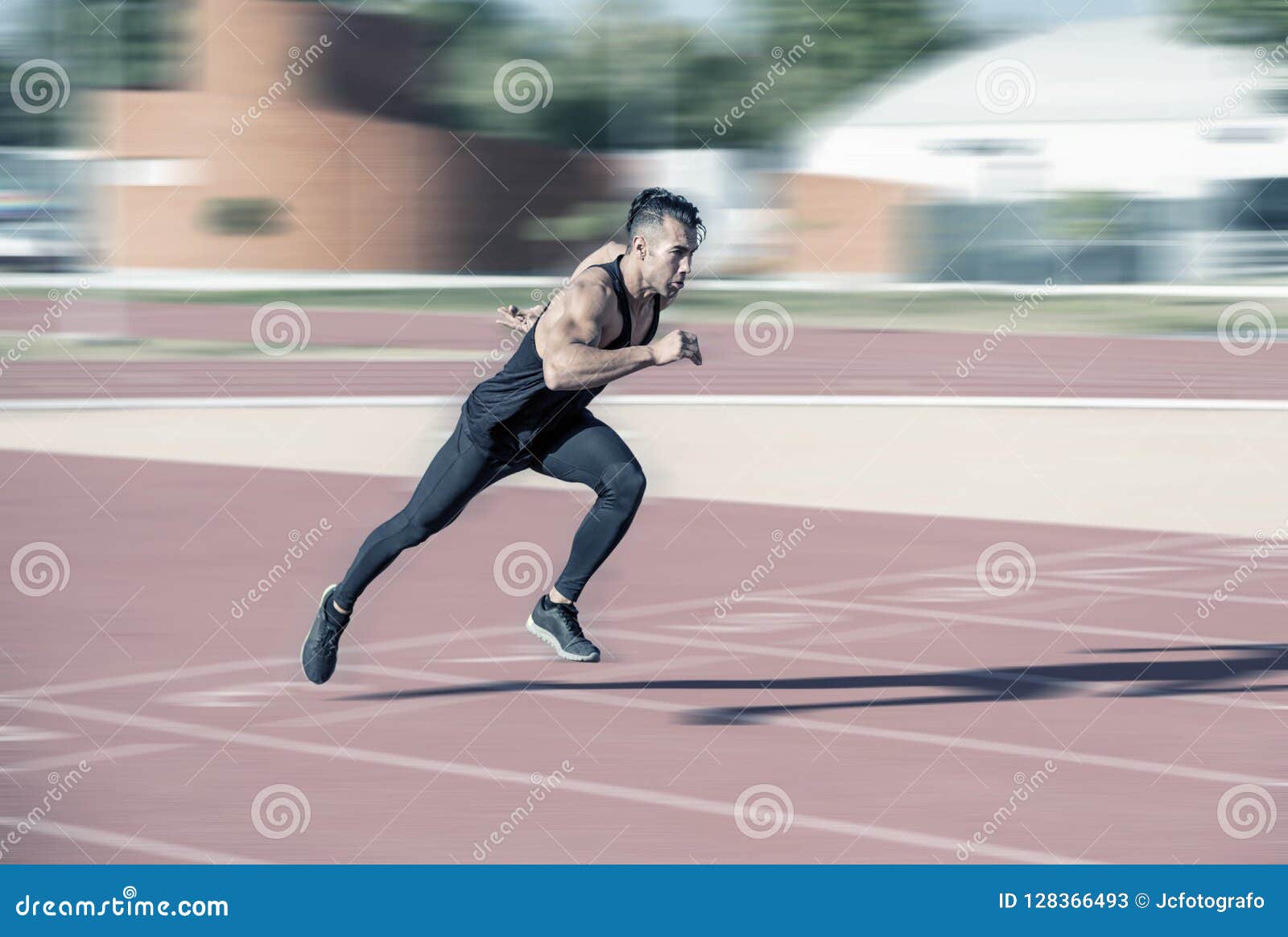 Man running fast stock image. Image of ambition, leaving - 128366493
