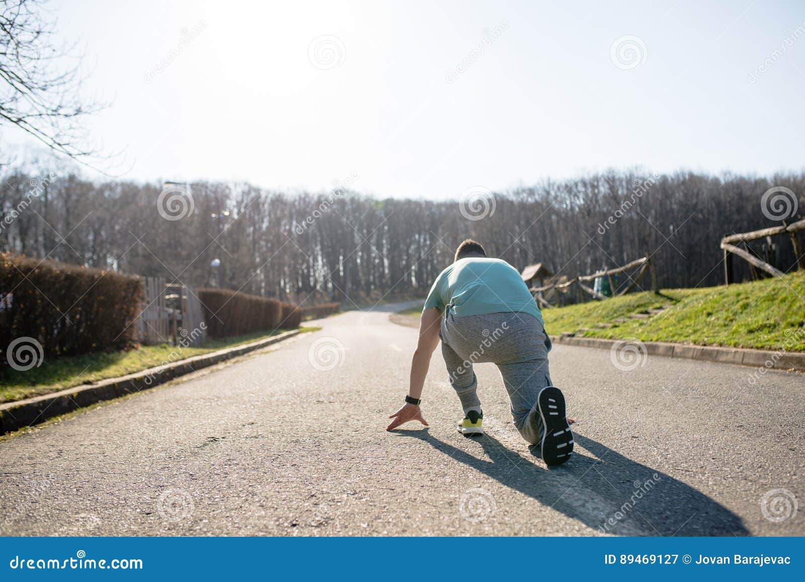Man running on road stock image. Image of motion, outdoor - 89469127
