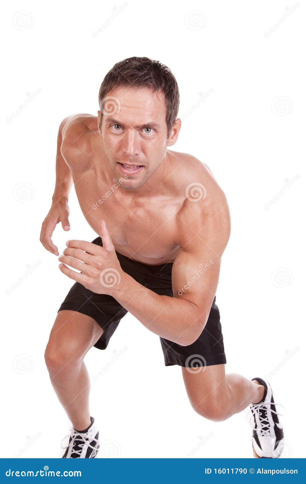 Man running smile stock photo. Image of lifestyle, bodybuilding - 16011790