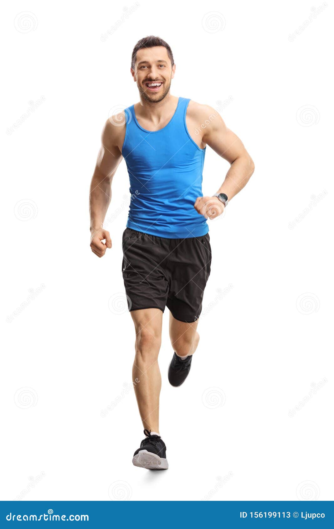 Real Person Running