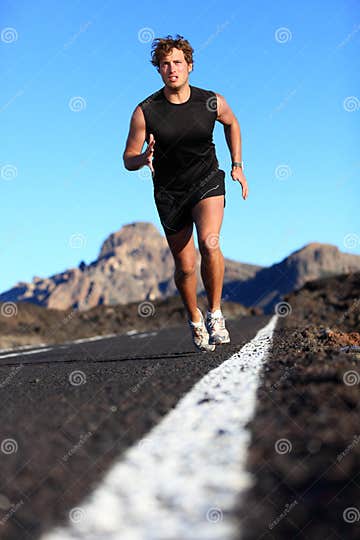 Man running work out stock image. Image of lifestyle - 23320007