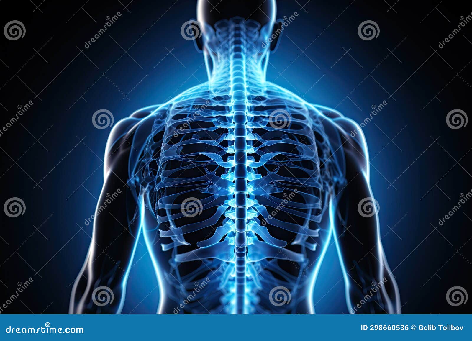 Multifidus Muscles As Long Spine Backbone Muscular System Outline ...