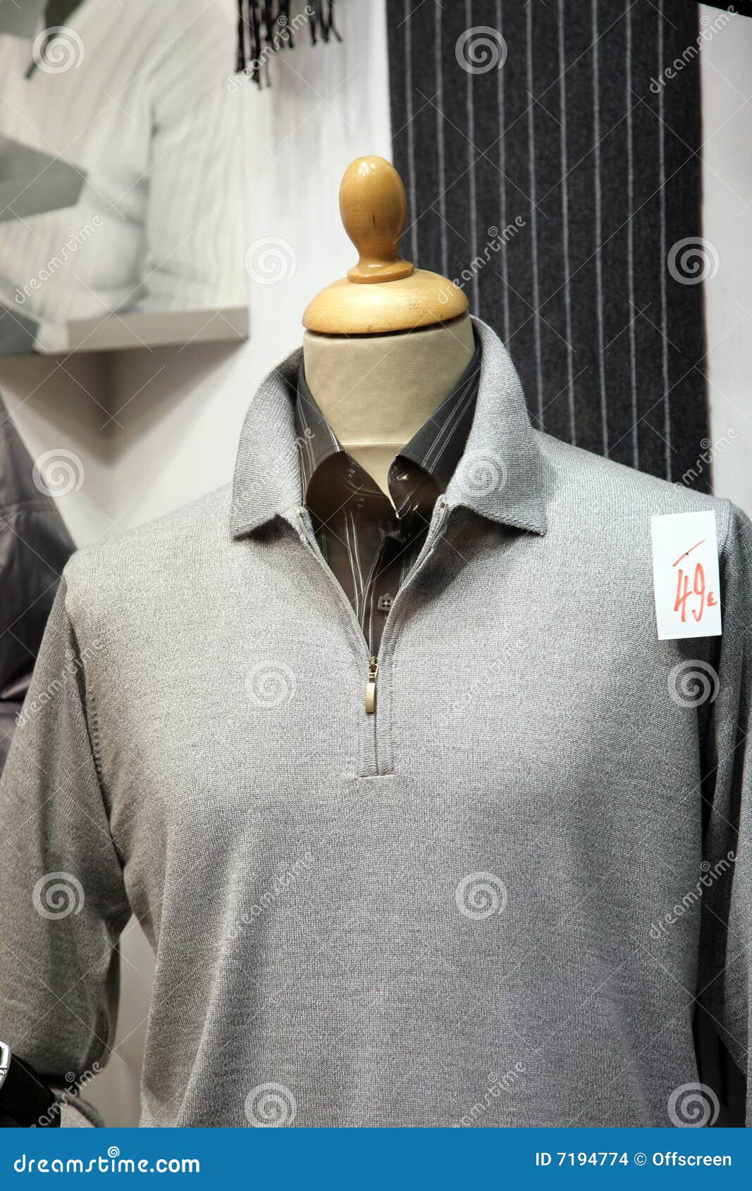 Man s dummy stock photo. Image of sale, window, fashion - 7194774