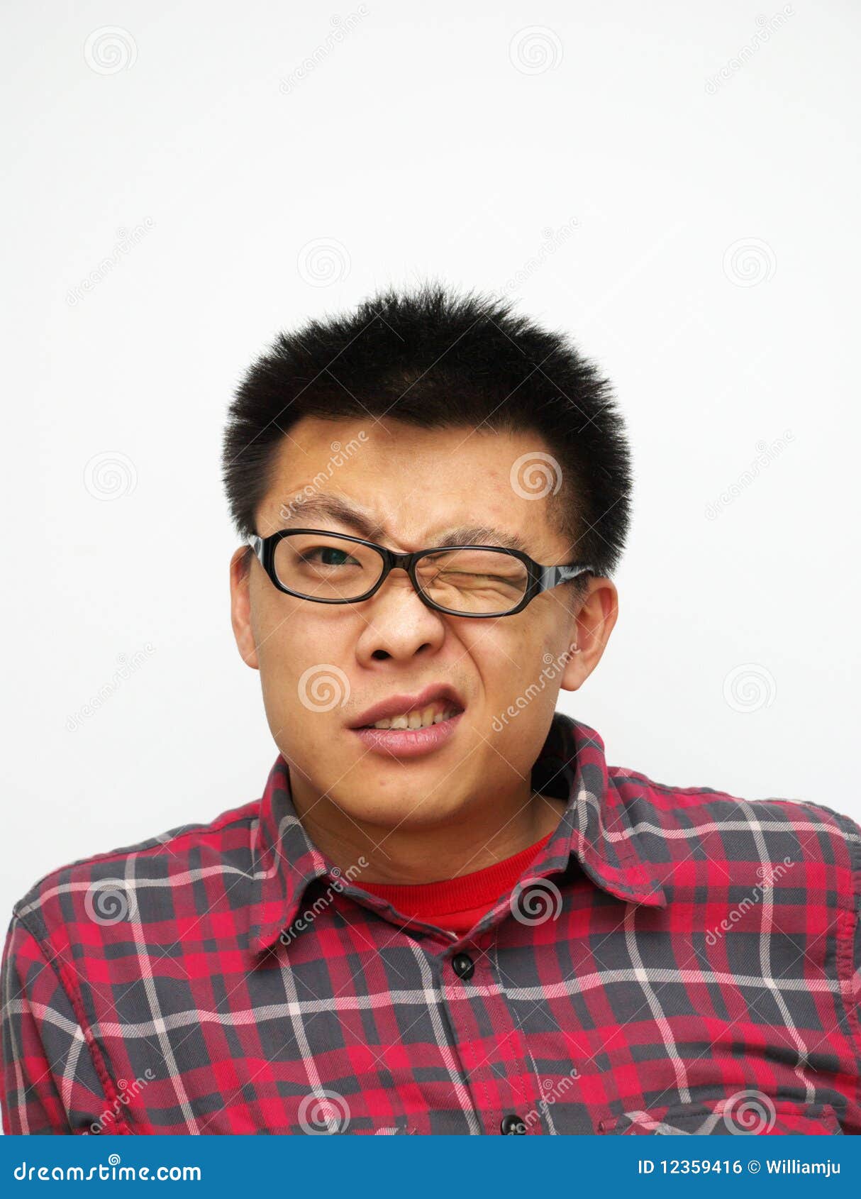 Man s expression stock photo. Image of young, people - 12359416