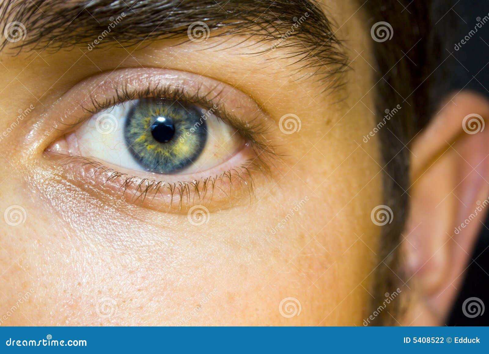 Man s eye stock photo. Image of horizontal, view, closeup - 5408522